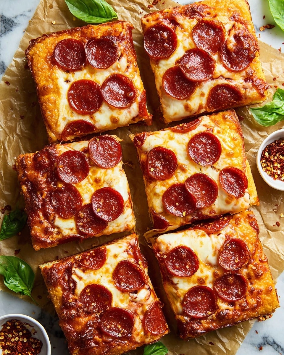 Detroit Style Pizza: Irresistibly Crispy & Thick Crust Comfort